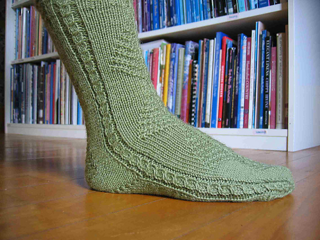 Ravelry: Pine Tree Socks pattern by Katherine Misegades