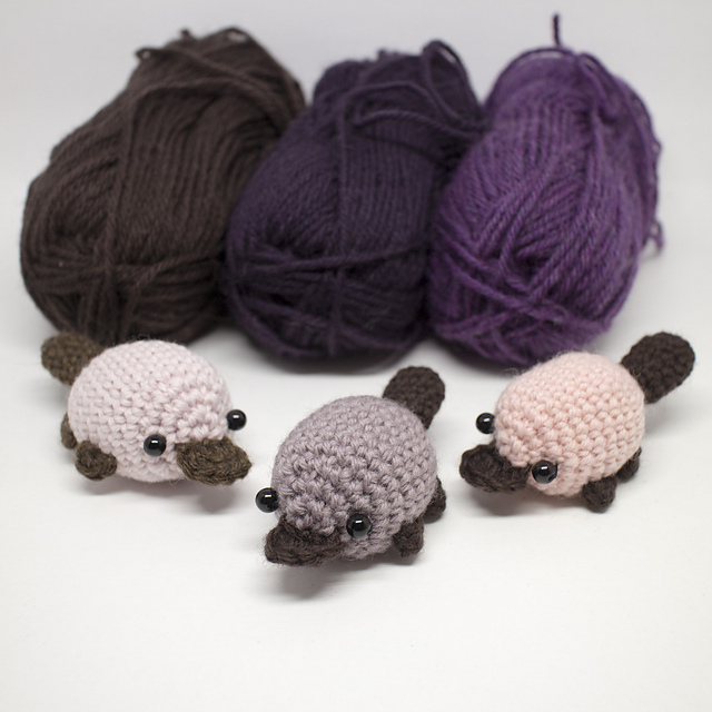 Ravelry: Mini Platypus Amigurumi pattern by mohu