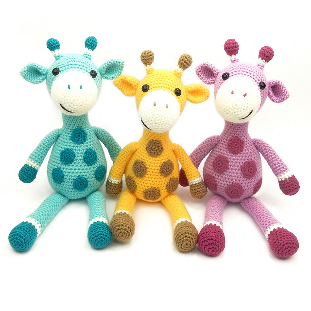 Ravelry: Giles the Giraffe pattern by Moji-Moji Design