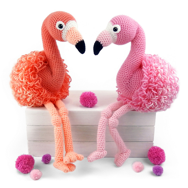 Ravelry: Fleur the Flamingo pattern by Moji-Moji Design