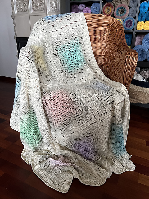 Ravelry: Cecile Blanket pattern by Mariola Malinowska