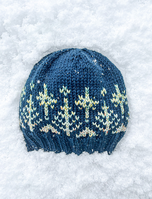 Ravelry: Spruce and Star Hat pattern by Molly Chamberlain
