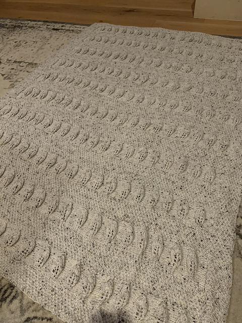 Ravelry: Leaf Pattern Afghan pattern by McCall Pattern Company