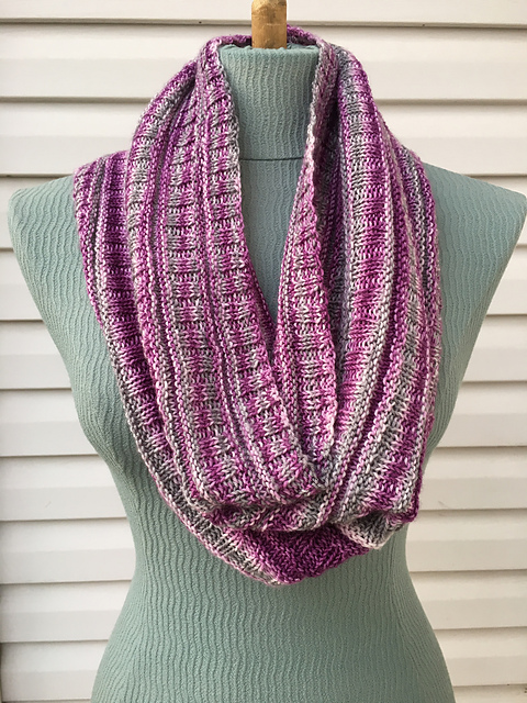 Ravelry: Fenceline Cowl pattern by Lisa Adcock