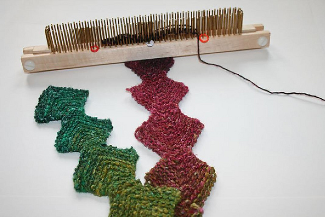 Ravelry: Mitered Scallop Scarf pattern by Kelly Jones