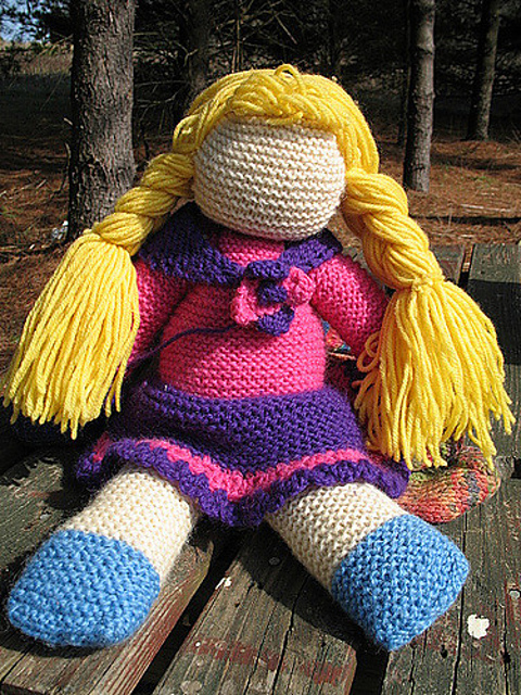 Ravelry: Easy Knit Doll pattern by Sarah Bradberry