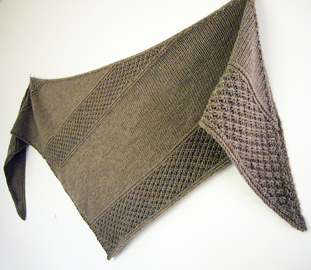 Ravelry: Winter Shawl pattern by Helen Kennedy