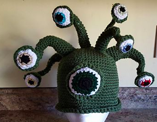 Ravelry: Beholder Hat pattern by Karen Crosby