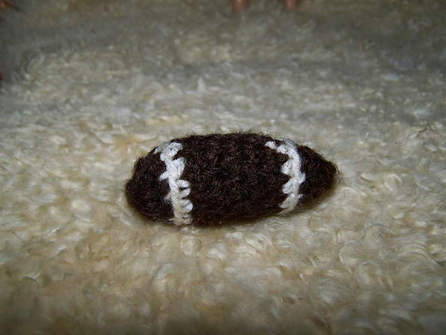Ravelry: Little Stuffed Football pattern by Julie A Bolduc