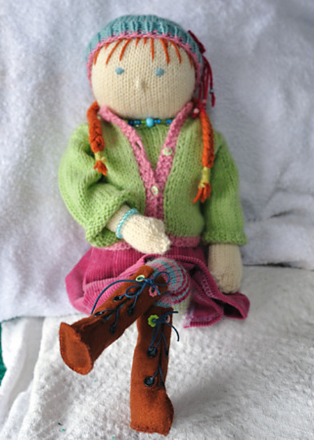 Ravelry: Classic Hand Made Doll pattern by AK Traditions