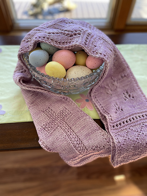 Ravelry: Lent Scarf pattern by Lyn Lloyd-Jones