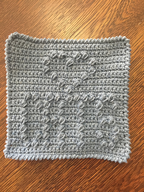 Ravelry: Bobble HEART CATS Cloth Graph pattern by Tammy Peters