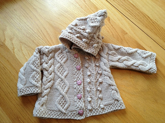 Ravelry: Little Purple Riding Coat and Hood pattern by Sublime Yarns