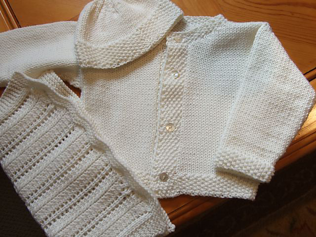 Ravelry: momogus' Heirloom Baby Set