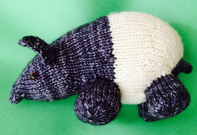 Ravelry: Miko, the tapir pattern by bunnymuff - Mona Zillah