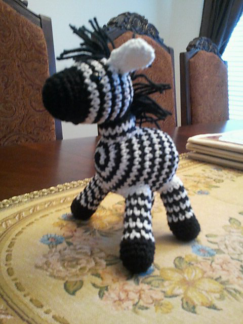 Ravelry: Zelda Zebra pattern by Lan-Anh Bui and Josephine Wan