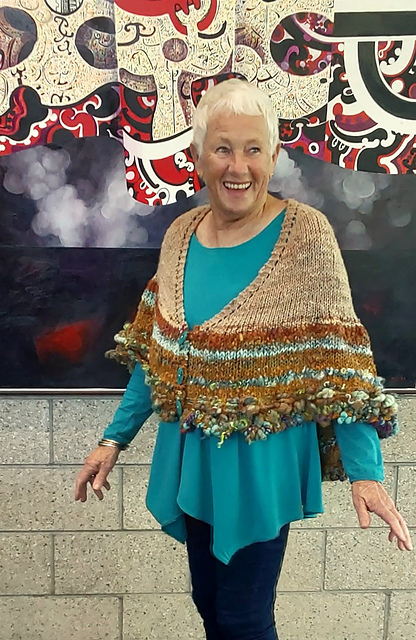 Ravelry: Moon Dance Shawl Art yarn pattern by Annette Montgomery