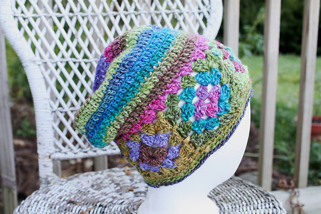 Ravelry: mooberly's Noro Silk Chunky Square Hat