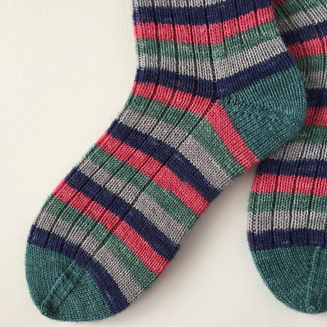 Ravelry: moomdawg's Basic Ribbed Socks #13