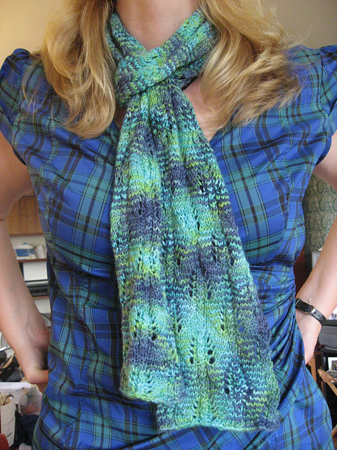 Ravelry: Paper Birch Scarf pattern by Janet Szabo
