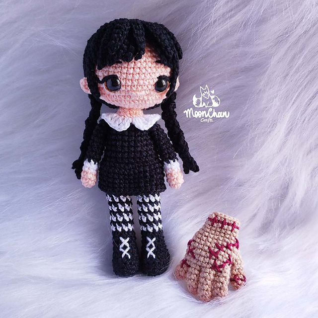 Ravelry: Wednesday Amigurumi pattern by Regina Henn