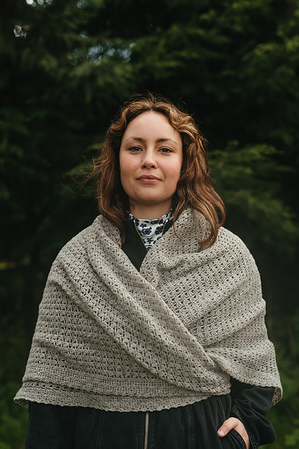 Ravelry: Fealty Hap pattern by Fay Dashper-Hughes