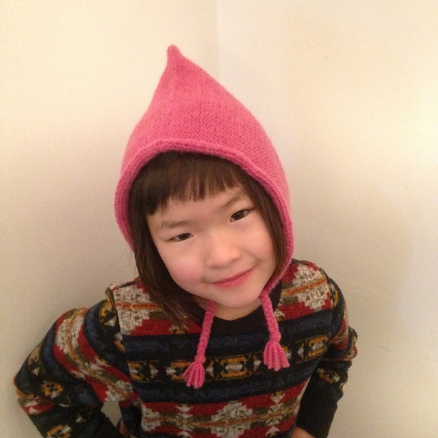 Ravelry: Kobito Boshi (dwarf hat) pattern by Eriko Hass