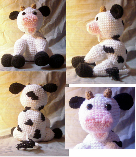 Ravelry: Cow-Holstein Cow pattern by BEX Hartfield