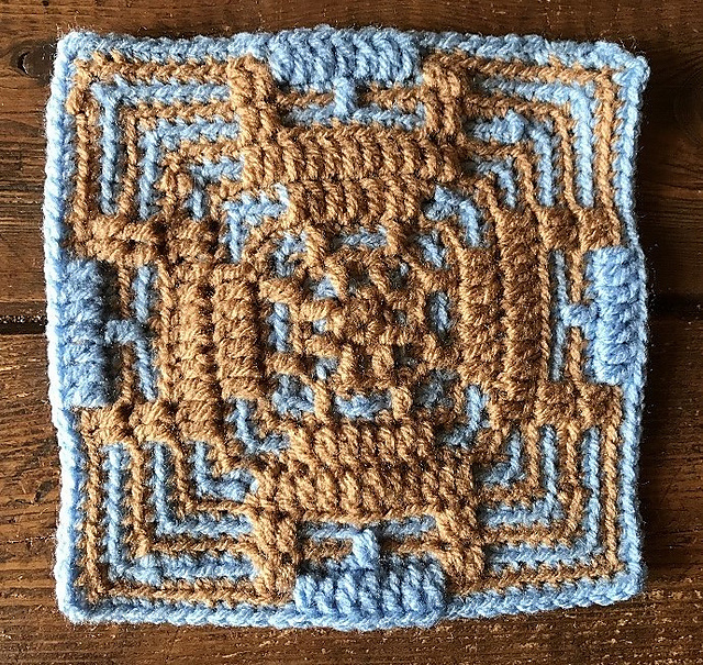 Ravelry: Loom Mosaic Tile pattern by Morena Lolli