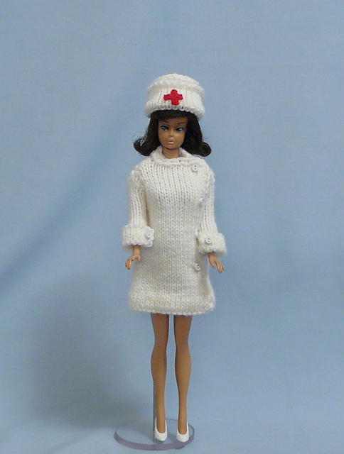 Ravelry: No. 1001 Nurse's Uniform and Cap pattern by Hilde Fuchs