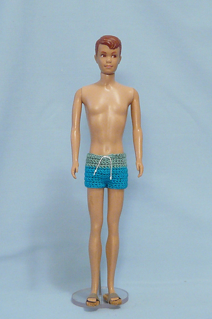 Ravelry: Crocheted Boys Swim Trunks pattern by Virginia Lakin