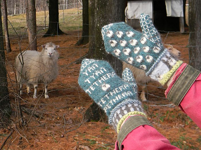 Ravelry: Yan Tan Tethera: Counting Sheep in 18th Century Poetry Mittens ...