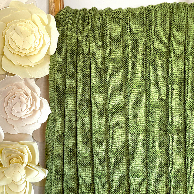 Ravelry: Bamboo Forest Blanket pattern by Kristen McDonnell