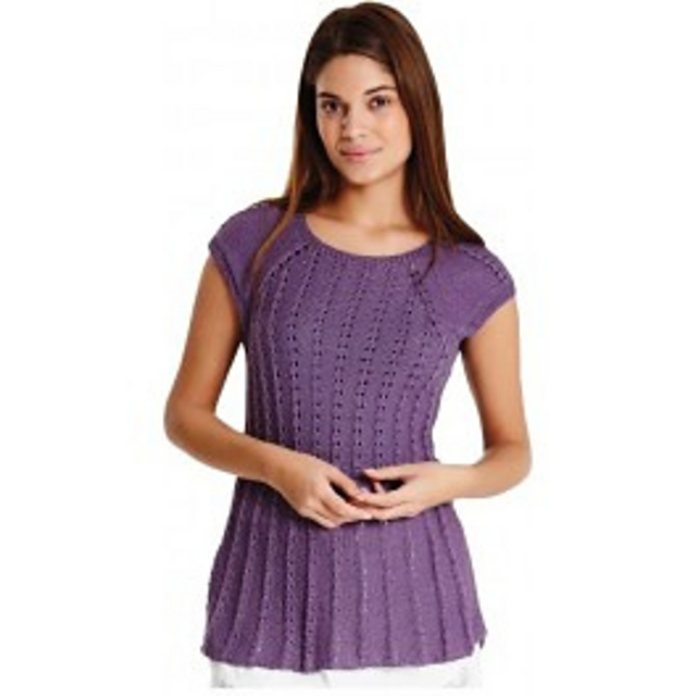 Ravelry: 2366BC A Line Top pattern by Sanne Fjalland