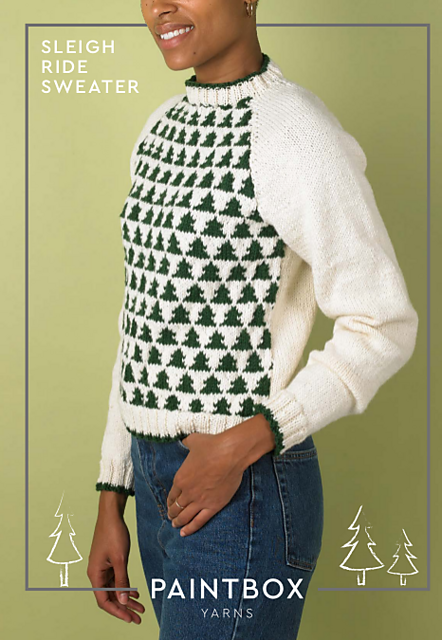 Ravelry: Sleigh Ride Sweater pattern by Paintbox Yarns