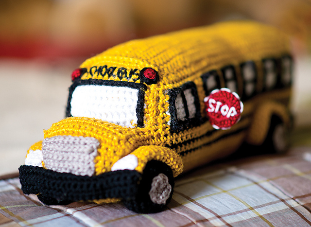 Ravelry: Back to School Bus Toy pattern by Megan Kreiner