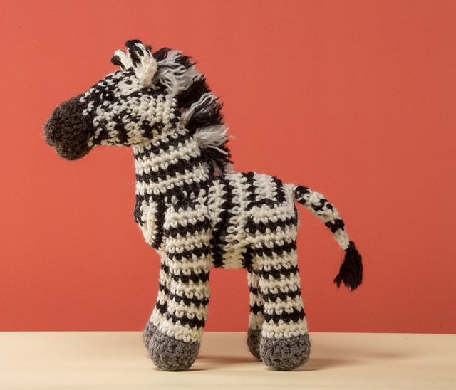 Ravelry: Zebra pattern by Megan Kreiner