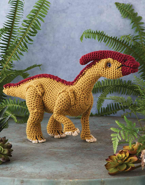 Ravelry: Parasaurolophus pattern by Megan Kreiner