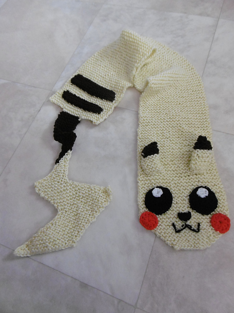 Ravelry: Pikachu Scarf pattern by Marilyn Prince