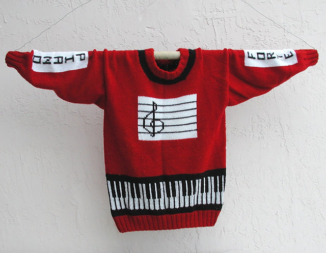 Ravelry: NOTEWORTHY a sweater for music lovers pattern by Susan Chastain
