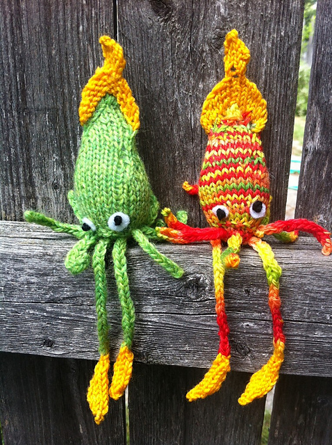 Ravelry: The Kraken (giant squid) - Mini Cryptids #2 pattern by scott ...