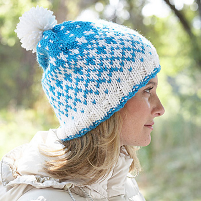 Ravelry: Fair Isle Ice Cap pattern by Patons