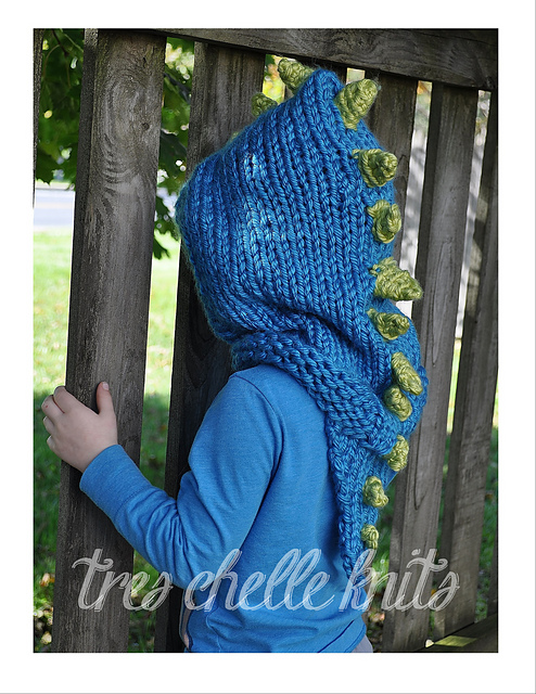 Ravelry: mrscattell's Dino Hooded Cowl
