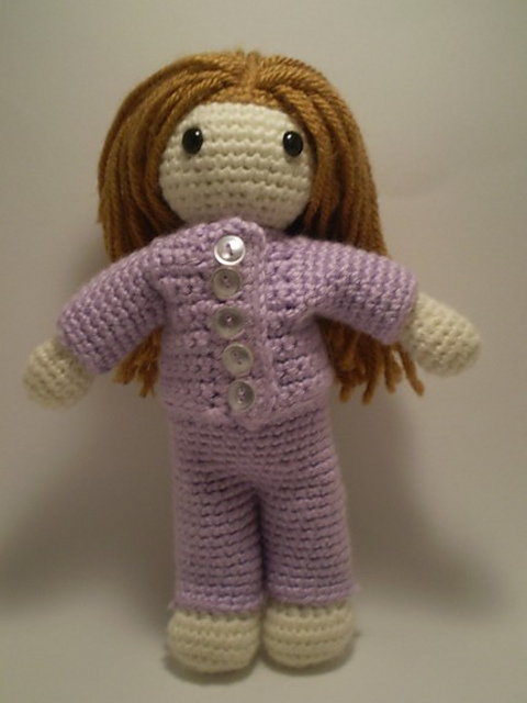 Ravelry: Amigurumi Playtime Sally Doll w/ Clothes pattern by Chassity ...