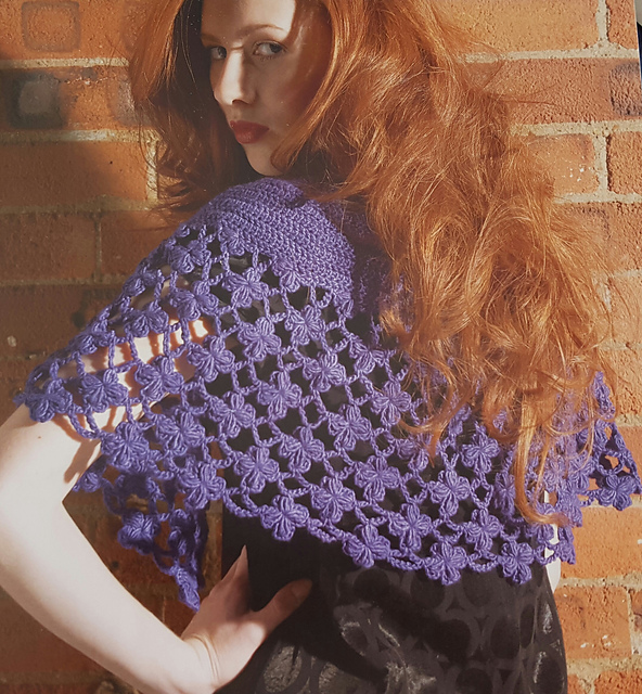 Ravelry: Evening Cape pattern by Zoe Clements