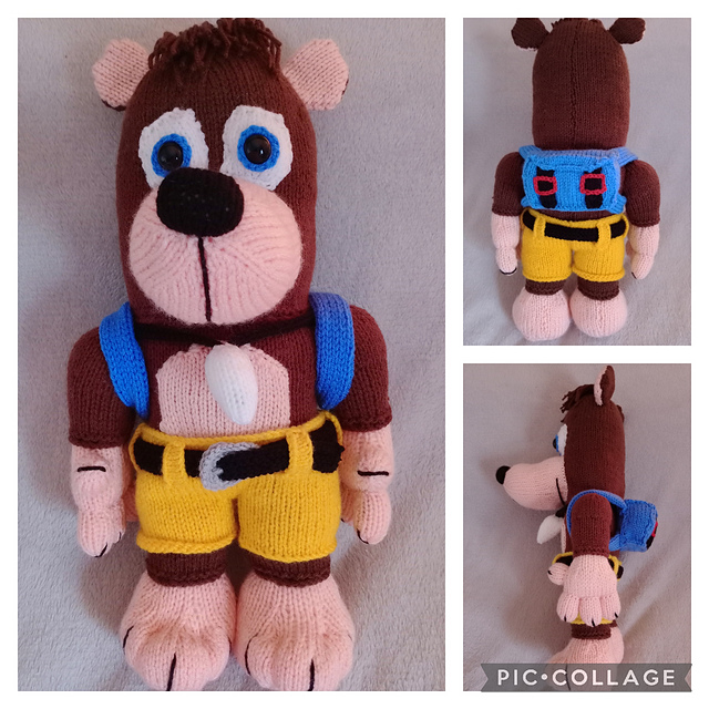 Ravelry: Banjo Bear pattern by Beverley Arnold