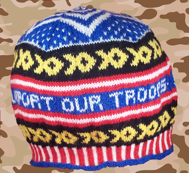 Ravelry: Troop Support Hat pattern by Donna Ritchie