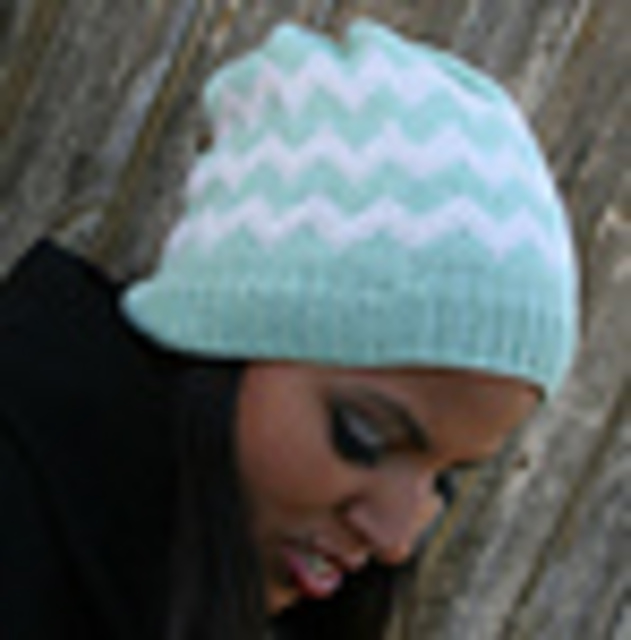 Ravelry: Chevron Hat pattern by Authentic Knitting Board