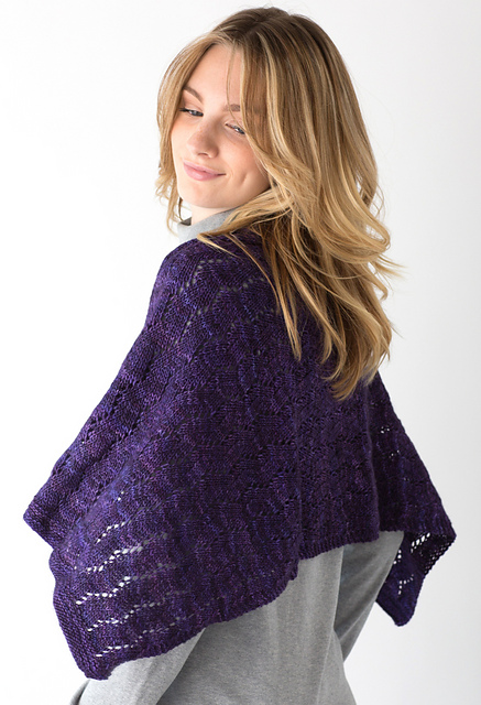 Ravelry: Ameline Shawl pattern by Authentic Knitting Board