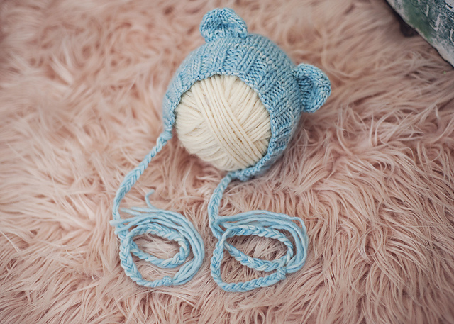 Ravelry: Lil Bear Bonnet pattern by Amanda Buckley